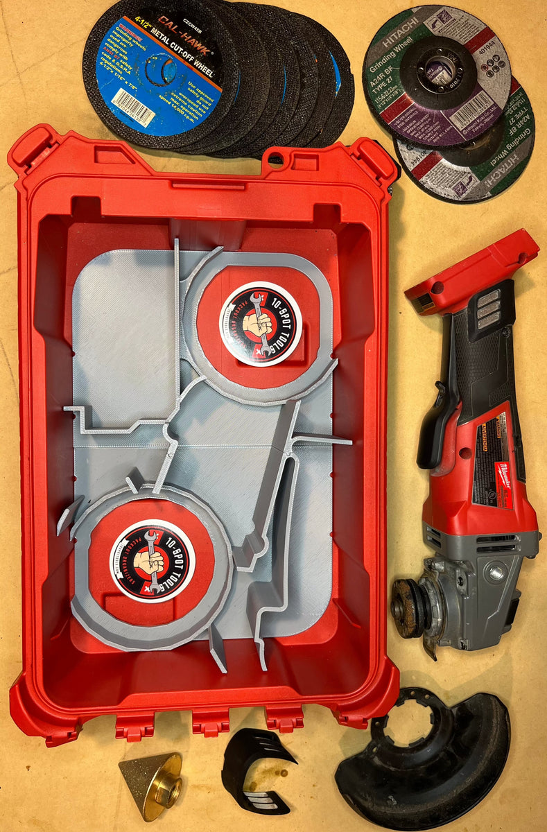 Packout Insert For M18 Fuel 4 1/2" Paddle Switch Angle Grinder (MAG ...